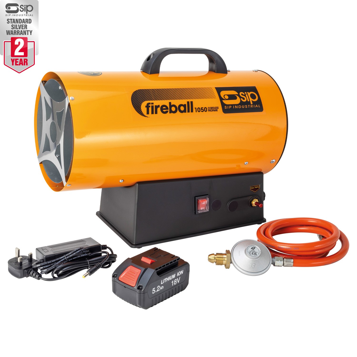 SIP Fireball 1050 Cordless Propane Heater - SIP Machinery Europe Ltd ...