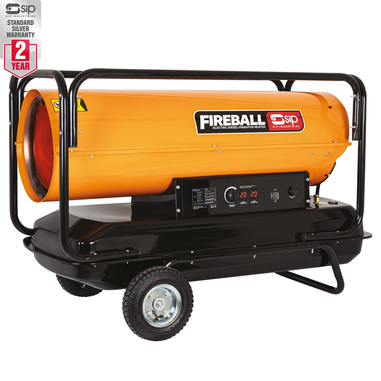 SIP FIREBALL XD350 Diesel/Paraffin Space Heater - SIP Machinery Europe ...