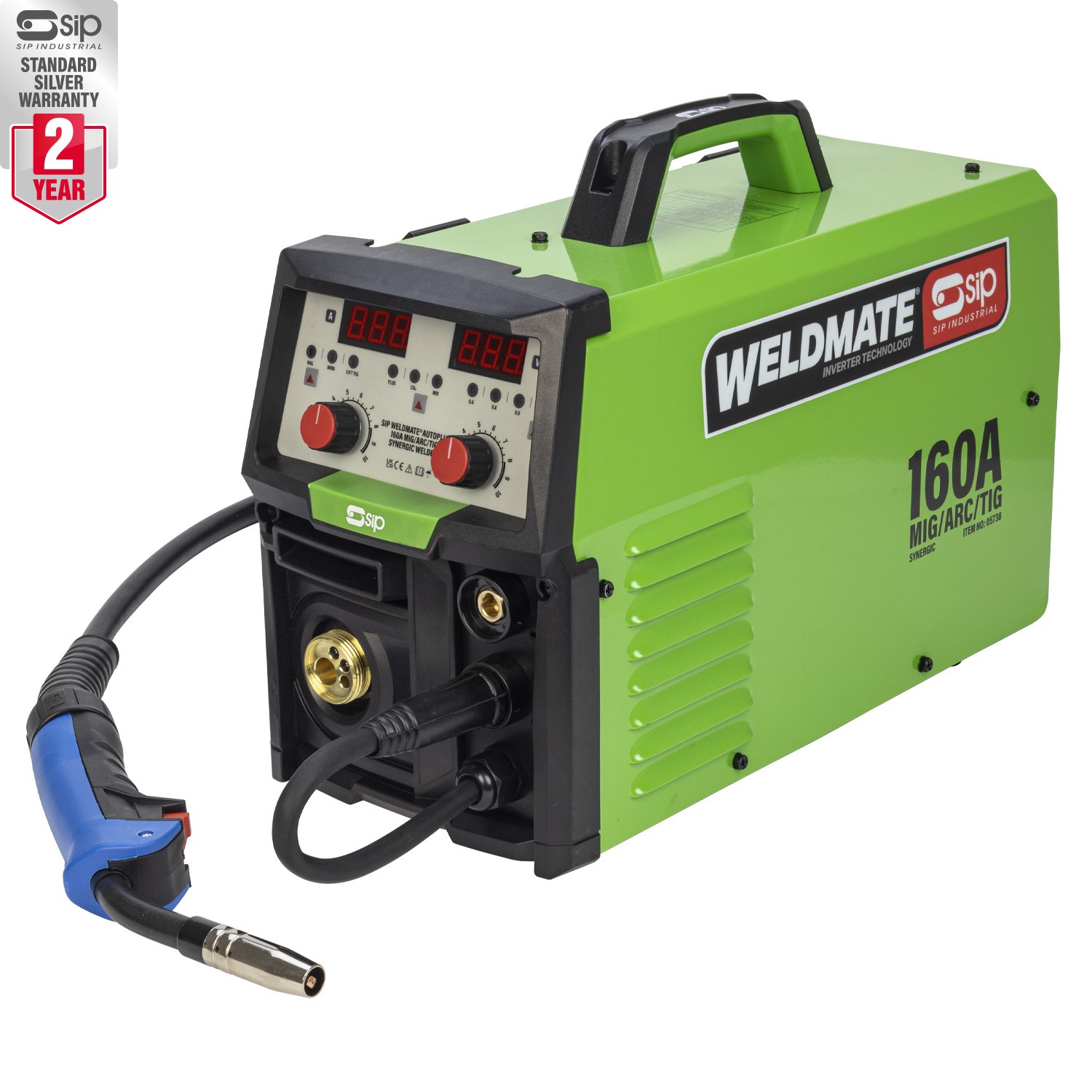 SIP WELDMATE AUTOPLUS 160A MIG/ARC/TIG Welder - SIP Machinery Europe ...